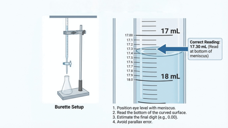 How to Read a Burette Correctly: A Step-by-Step Laboratory Guide ...